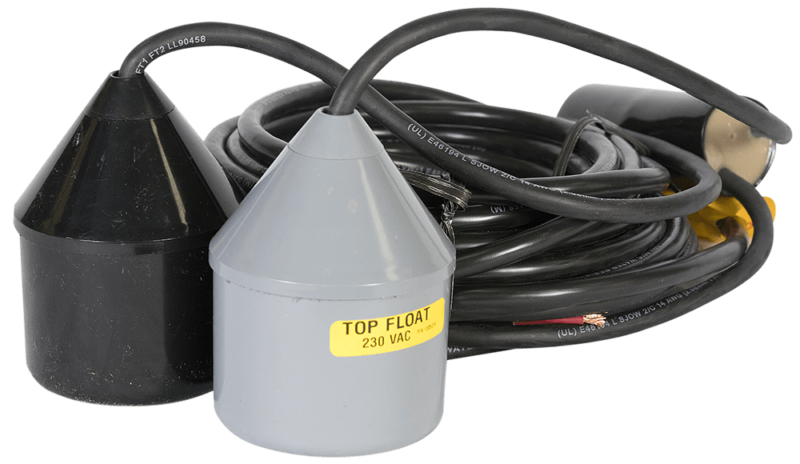 Pump-Down Double Sensor Float with 30′ Cable | Carry Pumps, Inc.