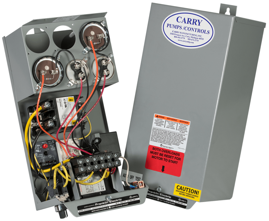 1 Phase Control Panels | Carry Pumps, Inc.