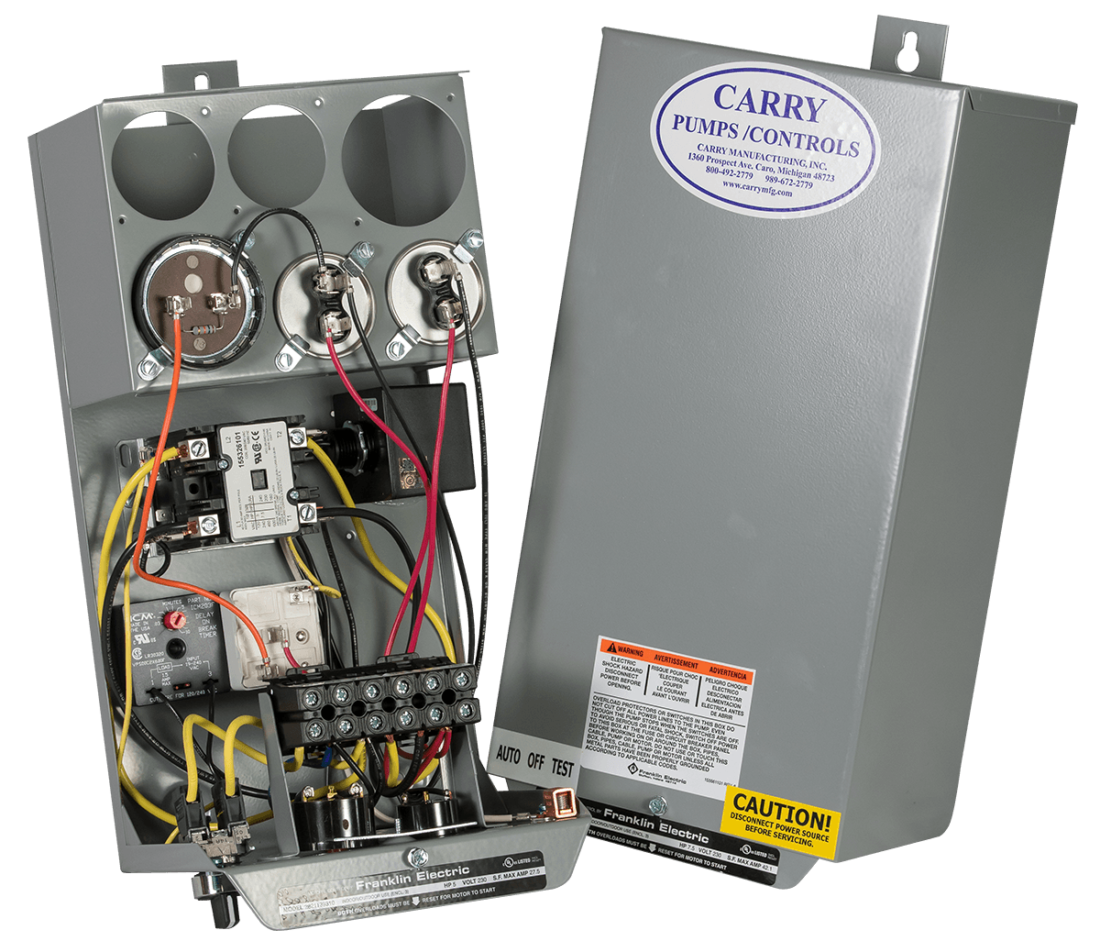 1 Phase Control Panels | Carry Pumps, Inc.