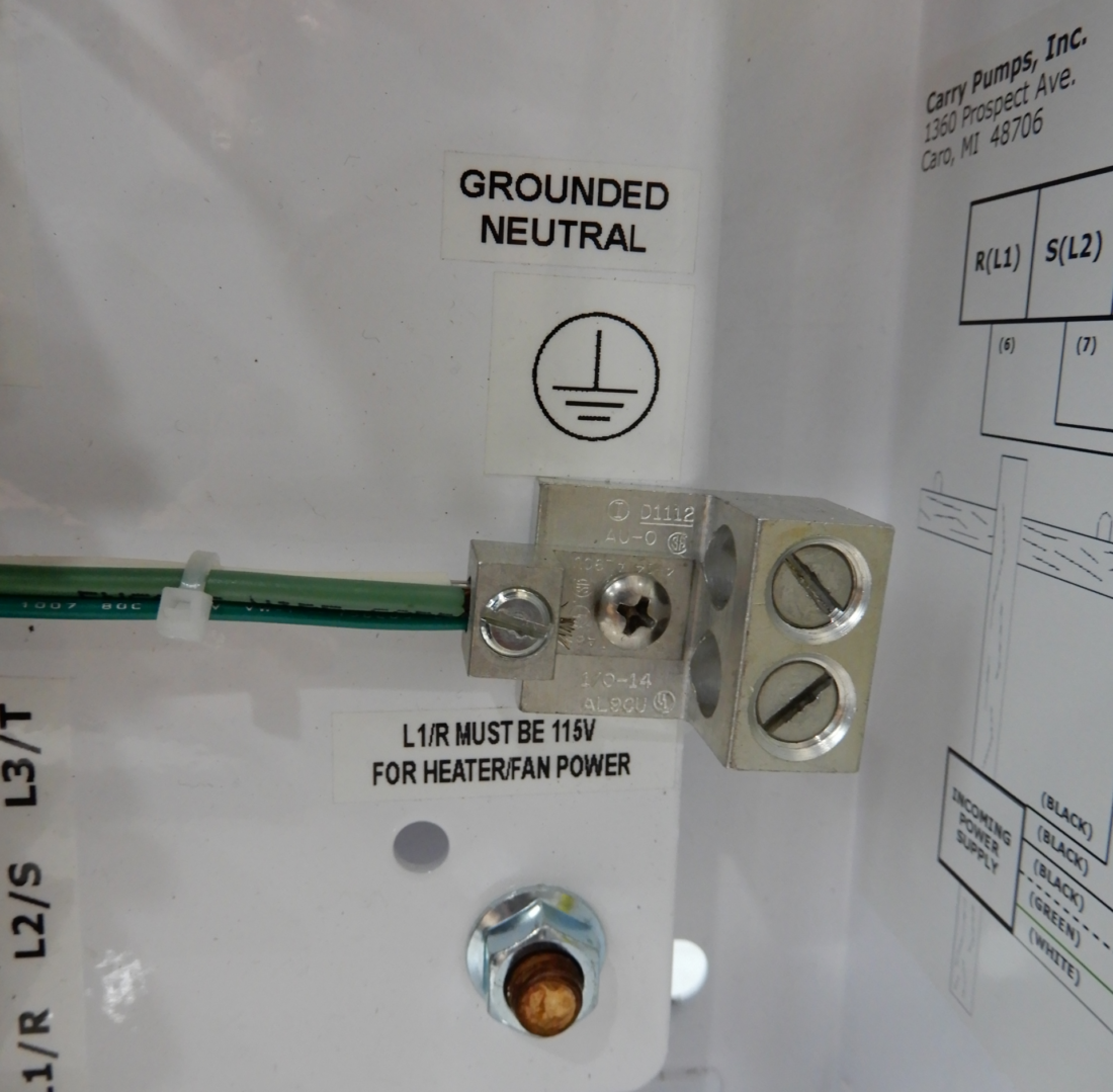 ISOLATED NEUTRAL BLOCK UPGRADE KIT | Carry Pumps, Inc.